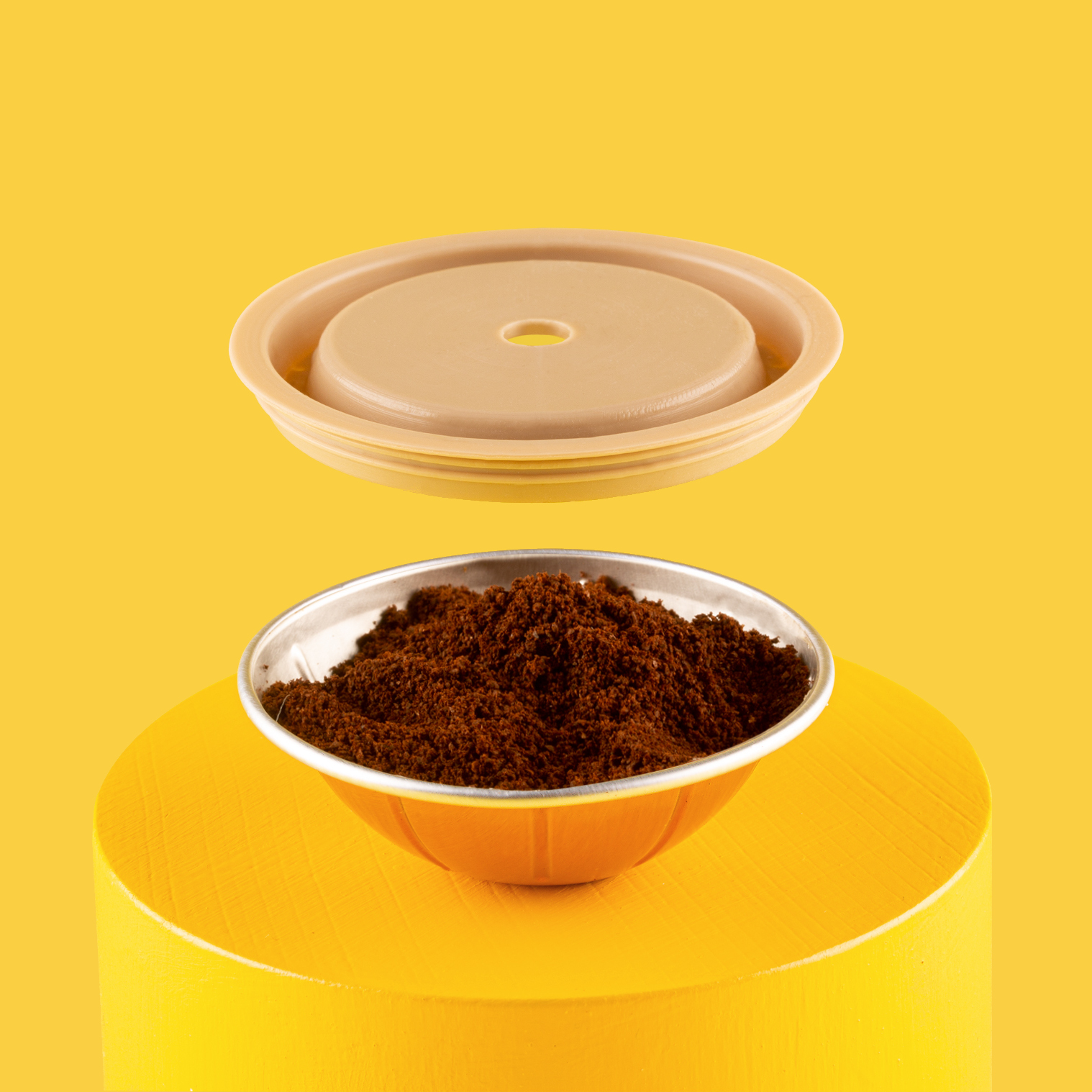 Reusable and Refillable Cap Compatible with Nespresso VertuoLine ...
